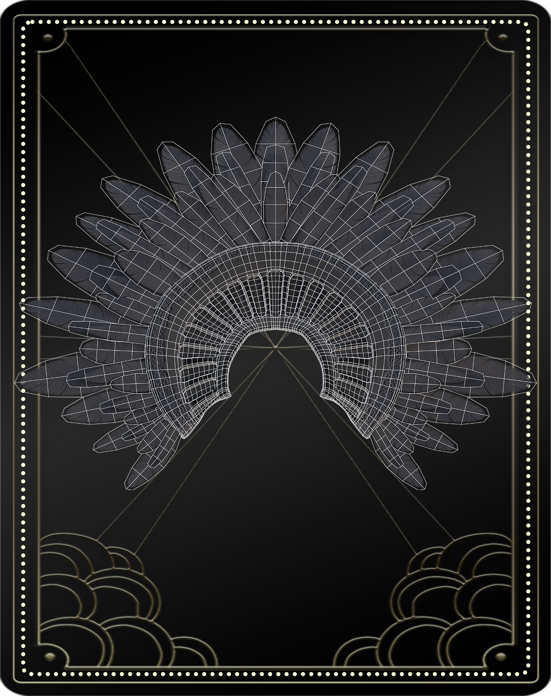 Feather crest (COMMERCIAL) – Ressonae's boutique