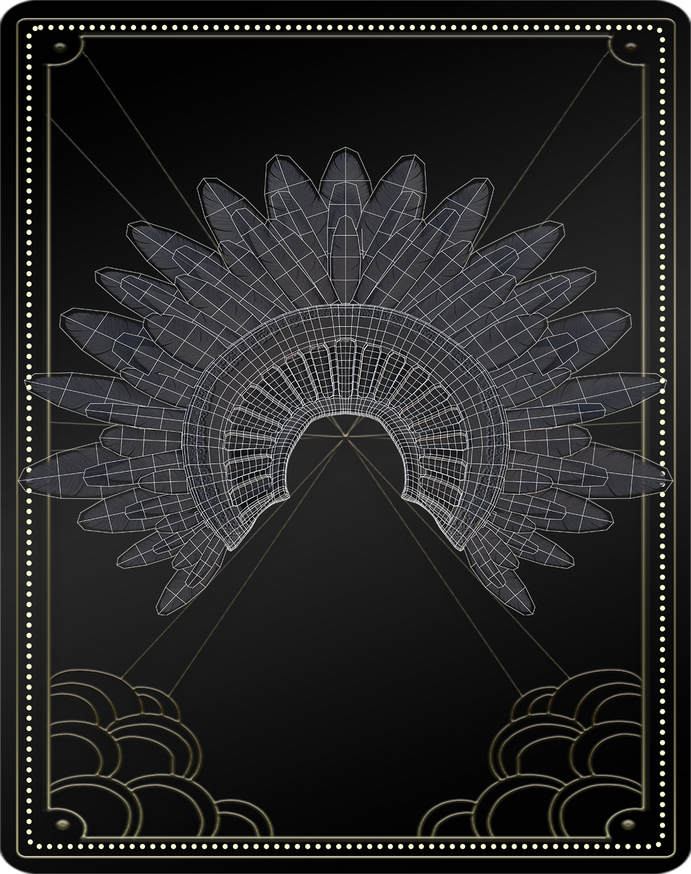 Feather crest (COMMERCIAL) – Ressonae's boutique